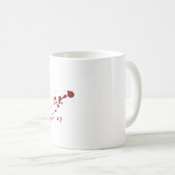 Blood Splatter Coffee Mug | Zazzle