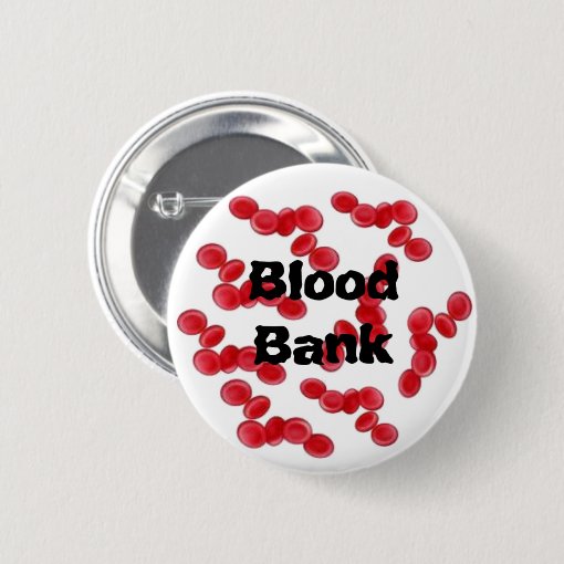 BloodBank pin | Zazzle
