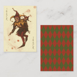 Bloodstained Joker Calling Card | Zazzle