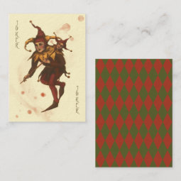 Bloodstained Joker Calling Card | Zazzle