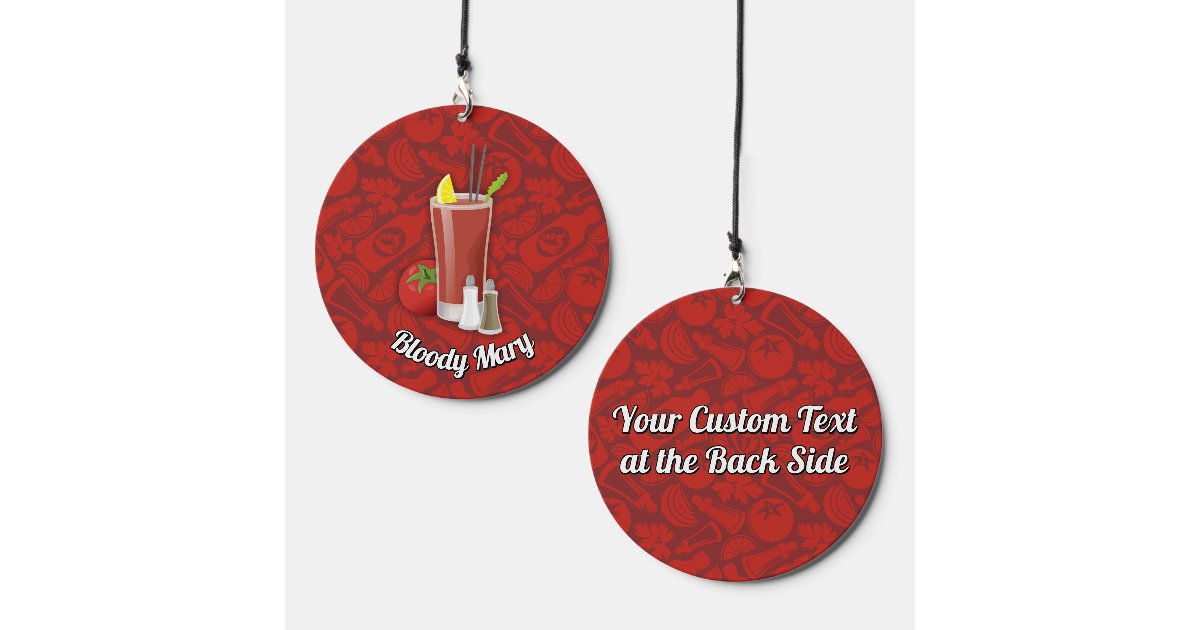 Bloody Mary Cocktail Wind Chime | Zazzle