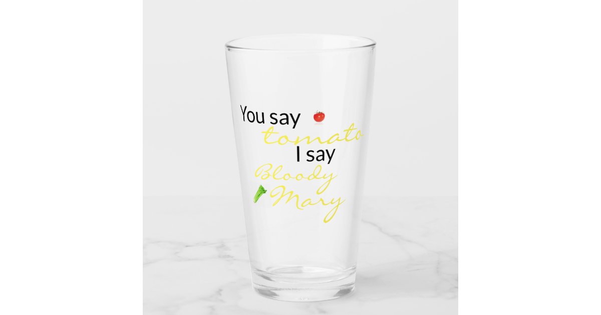 Bloody Mary glass | Zazzle
