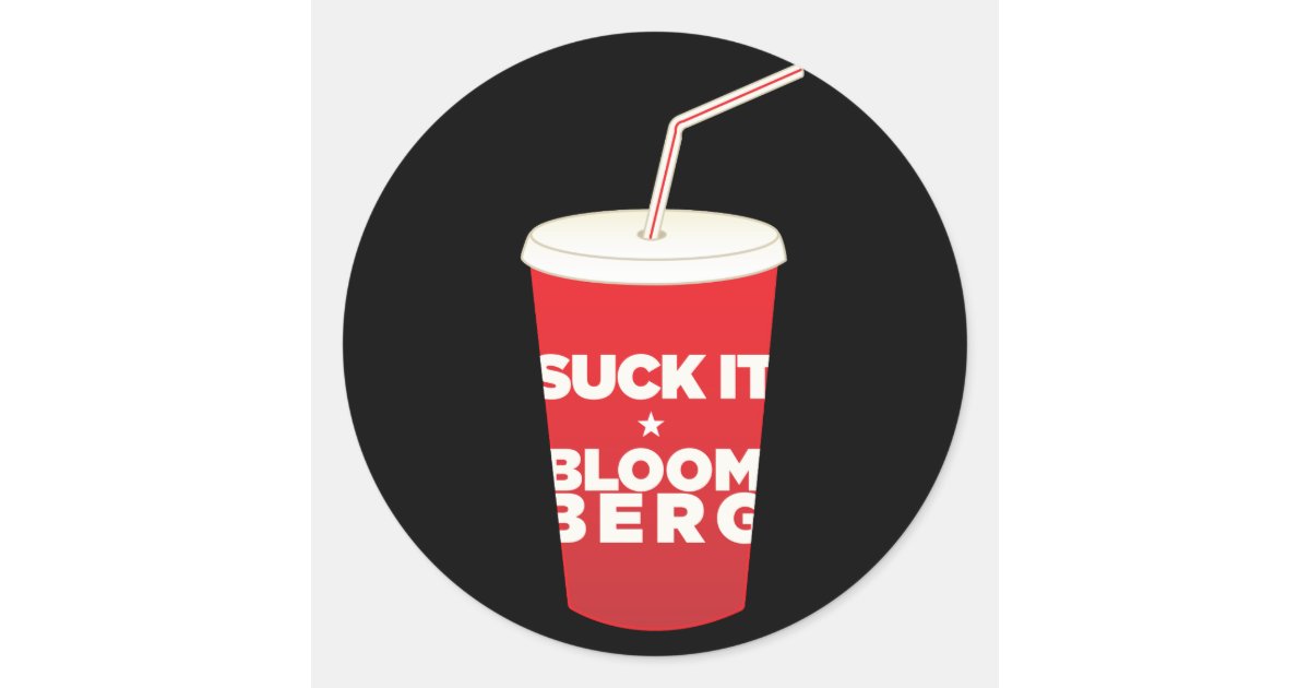 Bloomberg Soda Ban Protest stickers | Zazzle