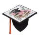 Blooming with Knowledge Graduation Cap Topper | Zazzle