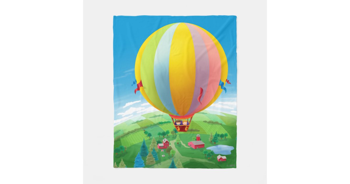 Blowing In The Wind Fleece Blanket | Zazzle