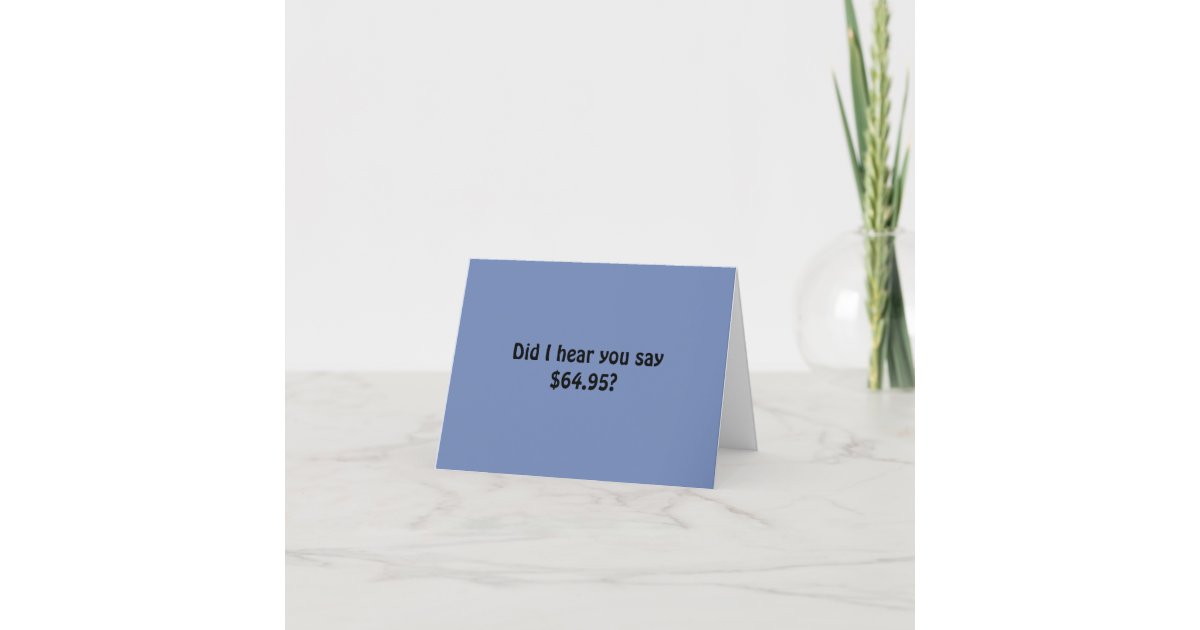 Blue 65th Medicare Birthday card | Zazzle