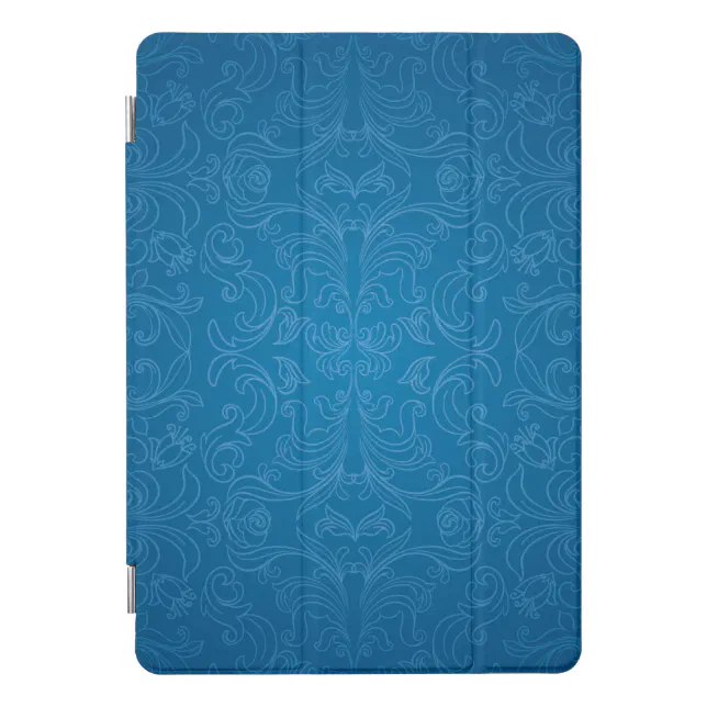 Blue 8th Gen iPad w/ 10.2" Retina and Apple 10.5" iPad Pro Cover | Zazzle