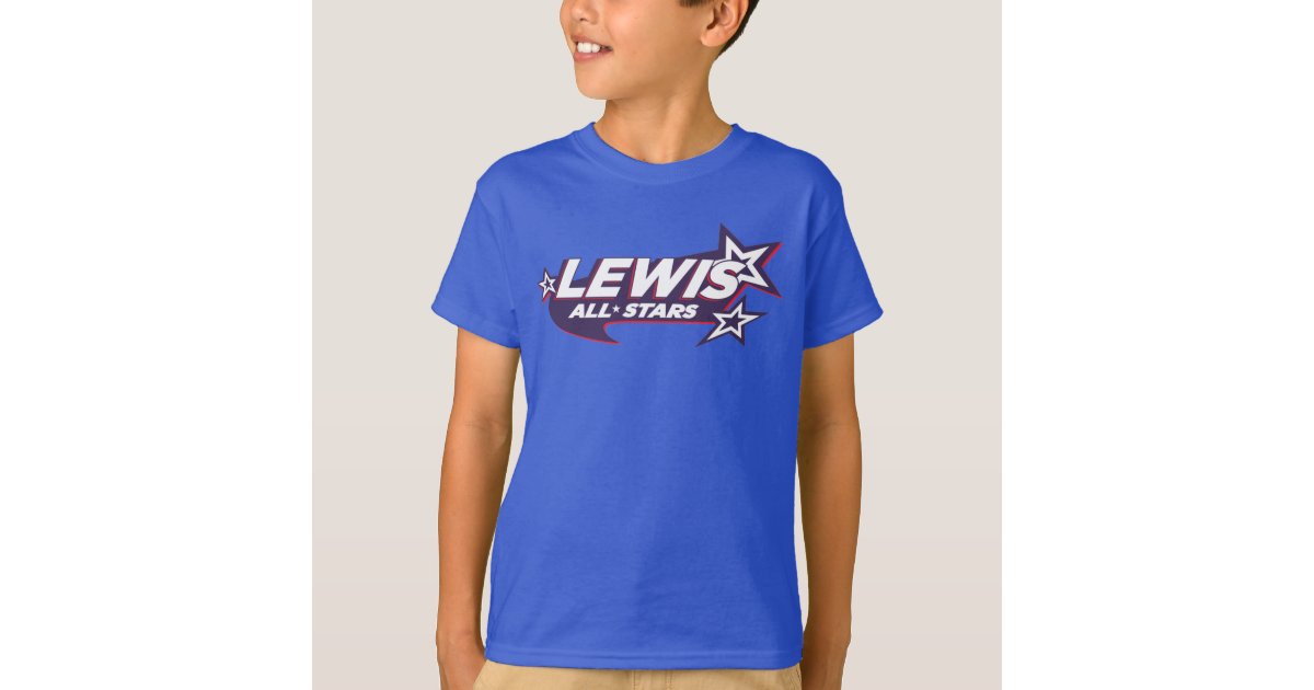 Blue All-Star T-shirt | Zazzle