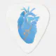 Blue Anatomical Heart Guitar Pick | Zazzle