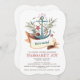 Blue Anchor Invitation | Zazzle