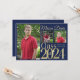 Blue and Gold Class of 2020 Photo Graduation Invitation | Zazzle
