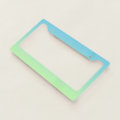 Blue and Green Gradient License Plate Frame | Zazzle