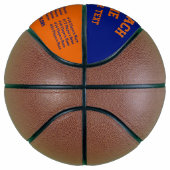 Blue and Orange Custom Basketball, ALL Players Basketball | Zazzle
