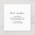 blue and purple digital background square business card | Zazzle