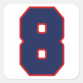 8 Jersey Number
