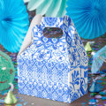 Blue and White Azulejo Spanish Azul Pattern Favor Boxes | Zazzle