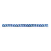Blue and White Cane | Rattan Webbing Satin Ribbon | Zazzle