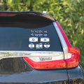Blue and White Hebrew Zionist Stand with Israel Sticker | Zazzle