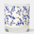 Blue and white Koi fish Scented Candle | Zazzle