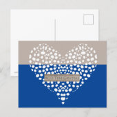 Blue and White Latin Thank You Card | Zazzle