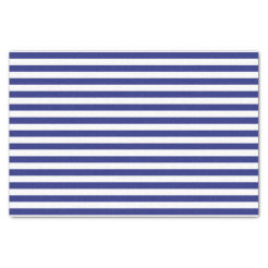 Blue And White Stripes Craft Tissue Paper | Zazzle