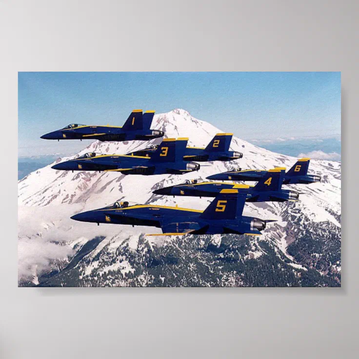 Blue Angels Poster | Zazzle