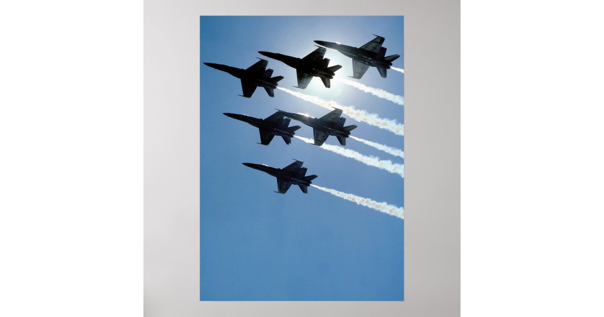 Blue Angels poster | Zazzle