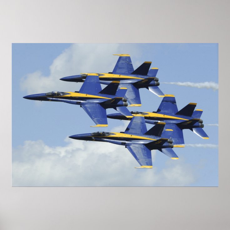 Blue Angels Poster | Zazzle