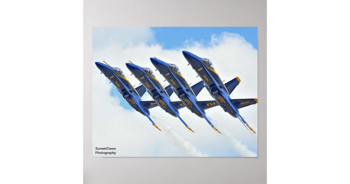 Blue Angels Poster | Zazzle
