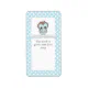 Blue Baby Owl on Book Gift Bookplate Label | Zazzle