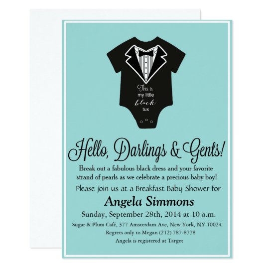 Blue Baby Shower Invitation | Zazzle.com