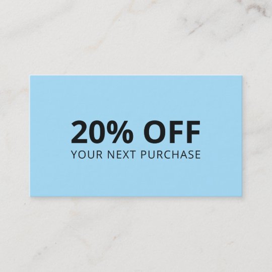 Blue Background Business Card | Zazzle.com