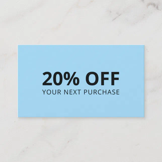 Blue Background Business Card | Zazzle