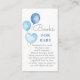 Blue balloons Books for Baby Boy Card | Zazzle