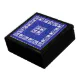 Blue Bandana Design Jewelry Box | Zazzle