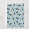 Blue Bats Batty for Baby Shower Invitation | Zazzle