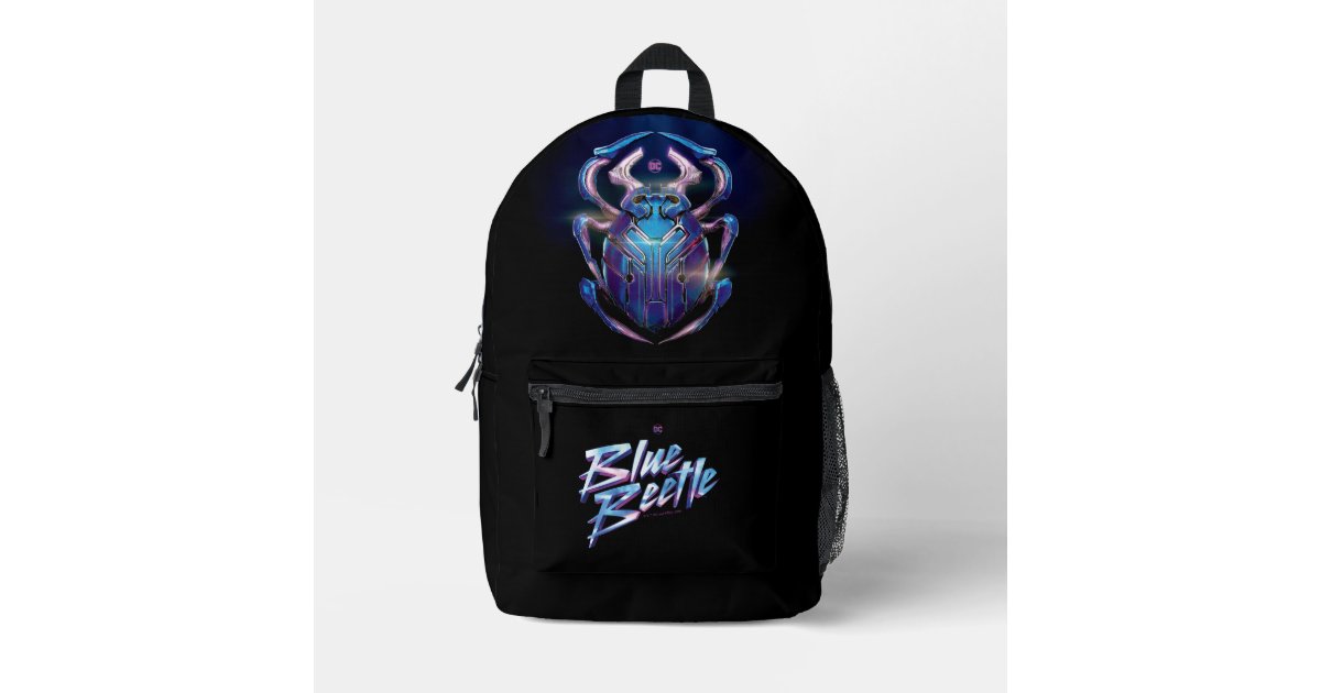 Blue Beetle Scarab Theatrical Poster Printed Backpack | Zazzle
