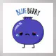 Blue Berry Funny Blueberry Pun Poster | Zazzle