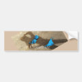Blue Bikini Beach Sand Thunder_Cove Bumper Sticker | Zazzle