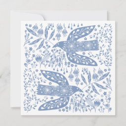 Blue Bird Note Card | Zazzle