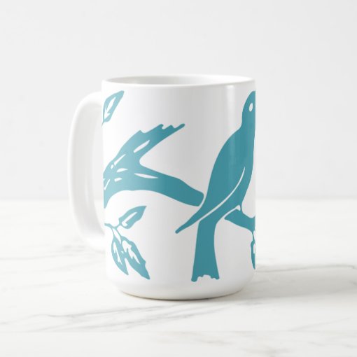 Blue Birds Mug | Zazzle