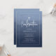 Blue Blessings Confirmation Invitation | Zazzle