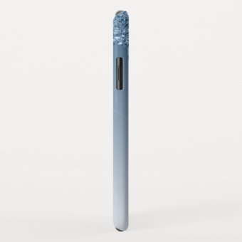 Blue Bling | Luxury Sparkle Glitter Monogram Case-Mate iPhone Case | Zazzle