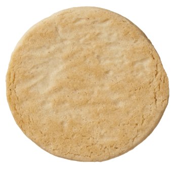 Blue Boho Teddy Bear Boy Baby Shower Round Shortbread Cookie | Zazzle