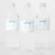 Blue bow ribbon baby shower water bottle labels | Zazzle