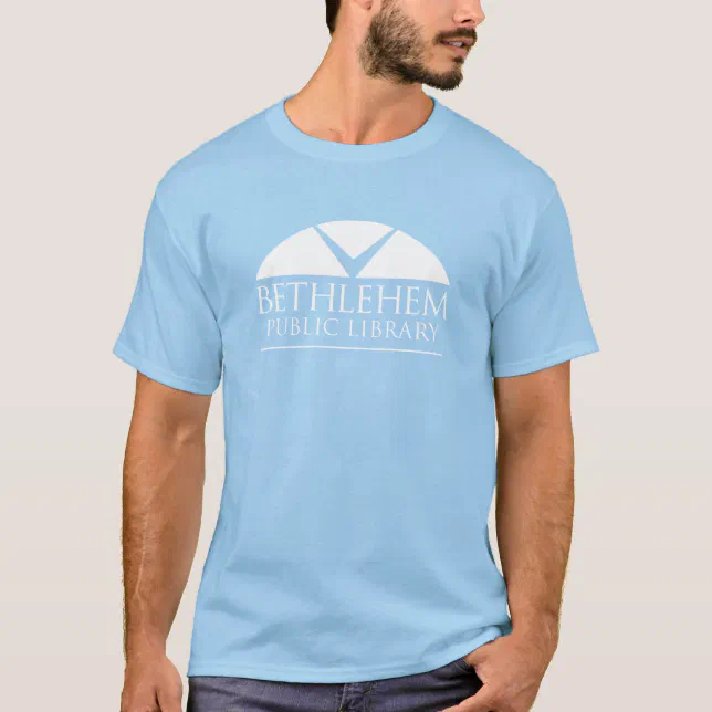 Blue BPL white logo shirt | Zazzle