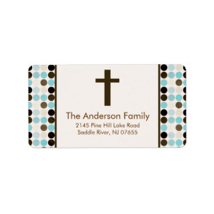 Religious Return Address Labels | Zazzle