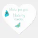 Blue Butterfly Product Label | Zazzle