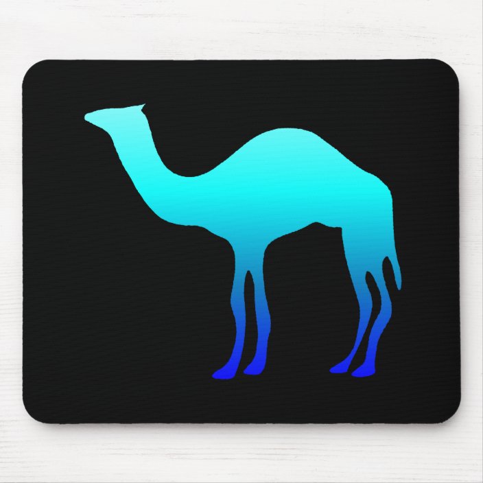Blue Camel Mouse Pad | Zazzle.com