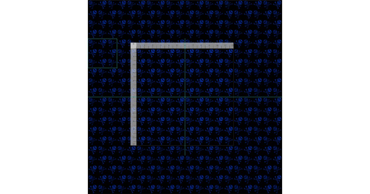 Blue Cartoon Skull Pattern Fabric | Zazzle